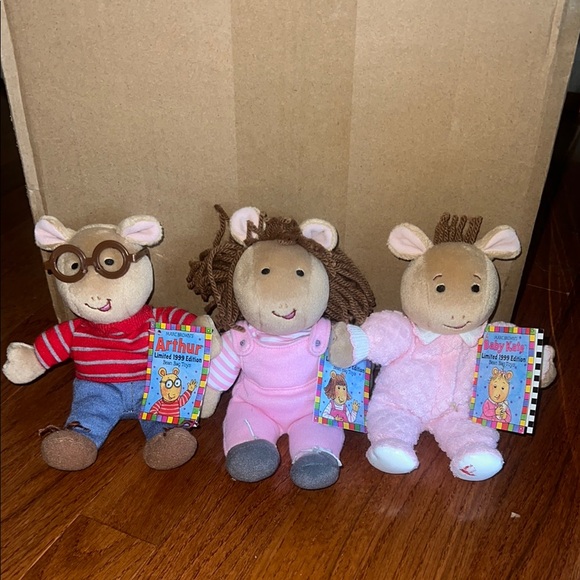 Toys | Nwt Mac Browns Arthur Limited 1999 Edition Bean Bag Plush ...